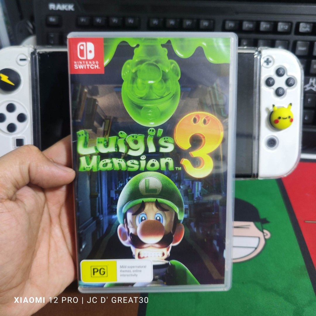 Luigis mansion 3 switch game, Video Gaming, Video Games, Nintendo on ...