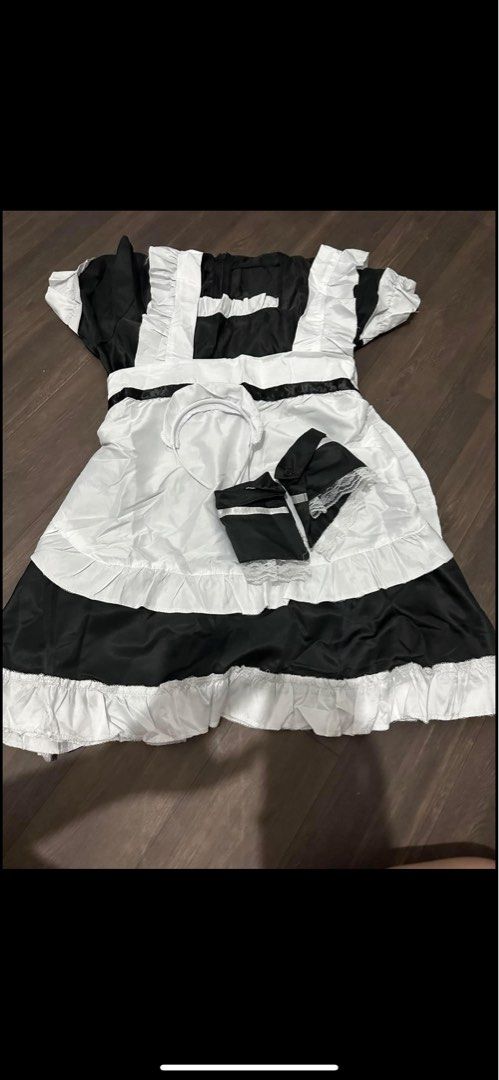 BRAND NEW Maid costume, Women's Fashion, Dresses & Sets, Sets or ...