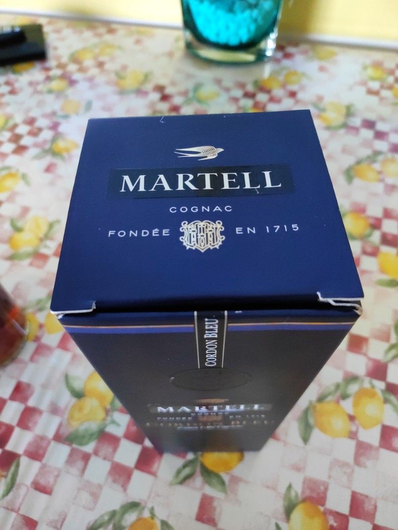 Martell Gordon Bleu Extra Old Cognac 70cl, Food & Drinks, Alcoholic ...