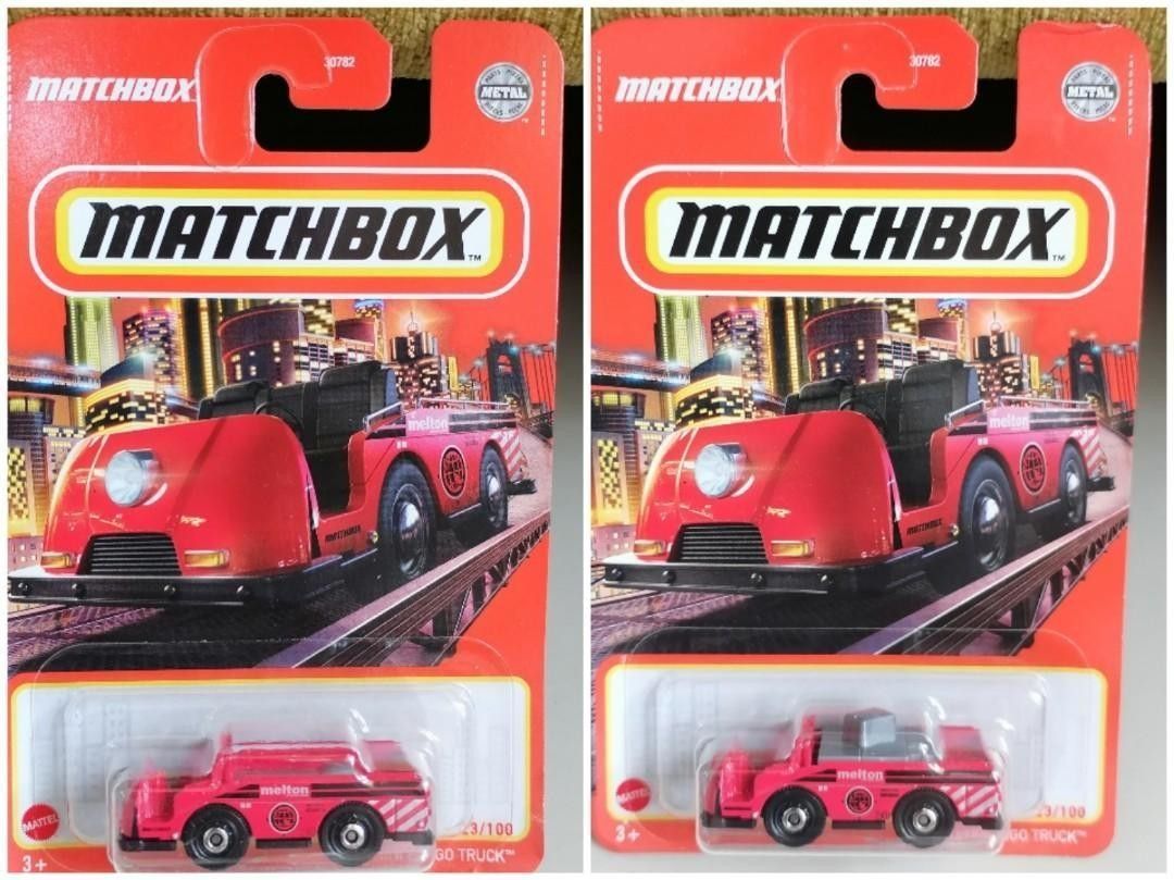 Matchbox 2021 MBX Metro MBX Mini Cargo Truck - Red - Variant With Cargo ...