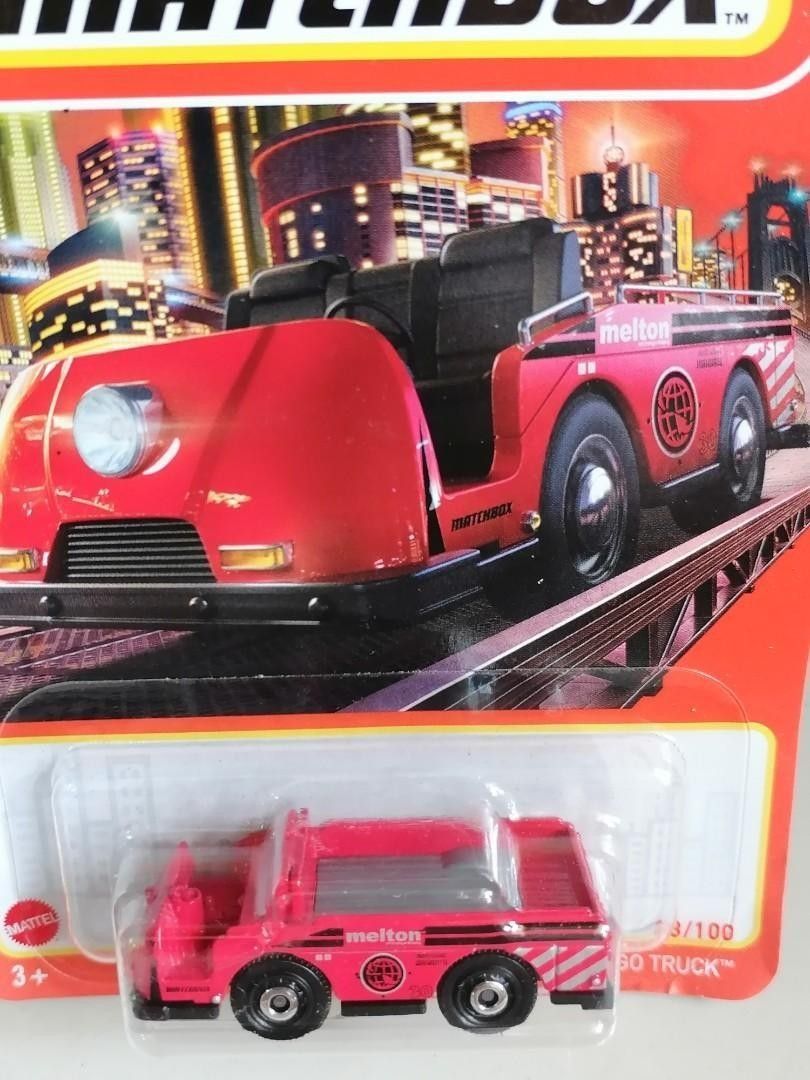 Matchbox 2021 MBX Metro MBX Mini Cargo Truck - Red - Variant With Cargo ...