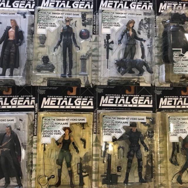 McFarlane Toys Metal Gear Solid 8 Piece Set, Hobbies & Toys, Toys ...