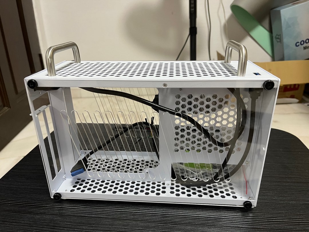 Metalfish T60 - Mini ITX case - PCIe Gen 3 riser, Computers & Tech ...