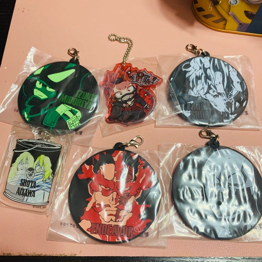 MHA My hero academia keychains merch w box, Hobbies & Toys, Toys ...