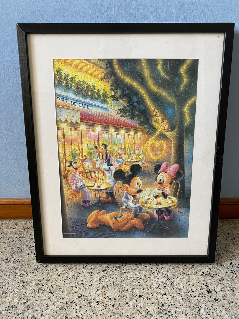 Mickey mouse Jigsaw puzzles / 5 completed, Hobbies & Toys, Stationery ...