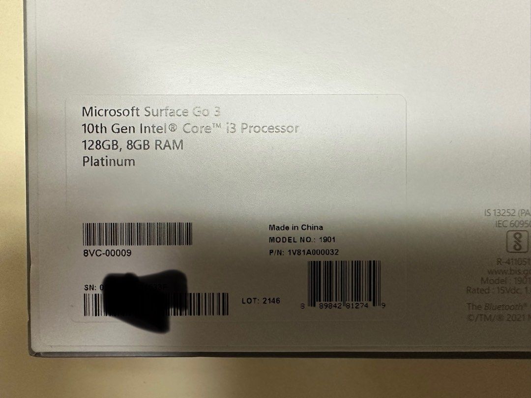 Microsoft Surface Go 3, Computers & Tech, Laptops & Notebooks on Carousell