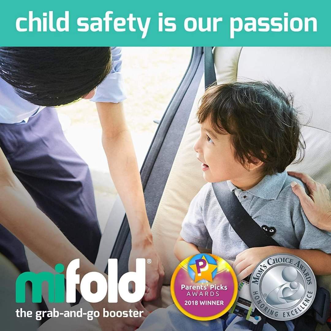 mifold Original grab-and-go Car Booster Seat, Babies & Kids, Going Out ...