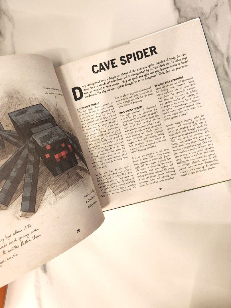 MINECRAFT: Mobestiary, Hobbies & Toys, Books & Magazines, Children's ...