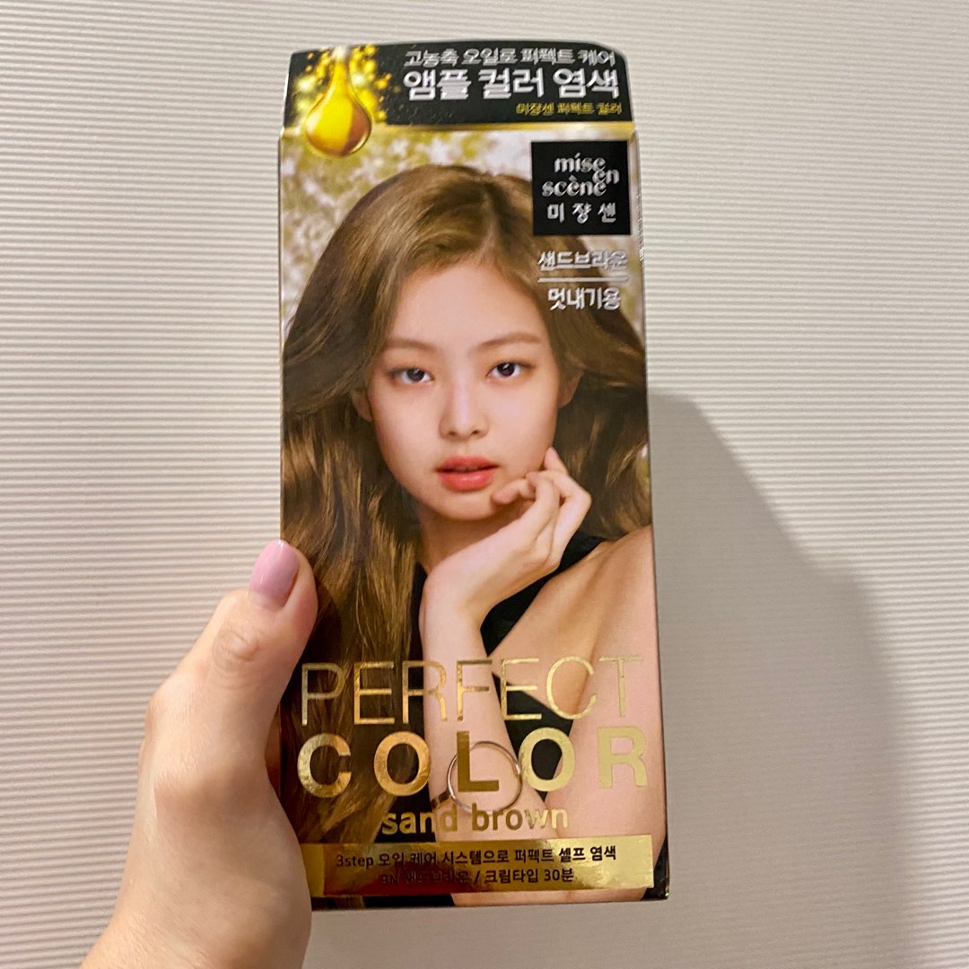 Mise En Scene Hair Dye Jennie Blackpink, Beauty & Personal Care, Hair ...