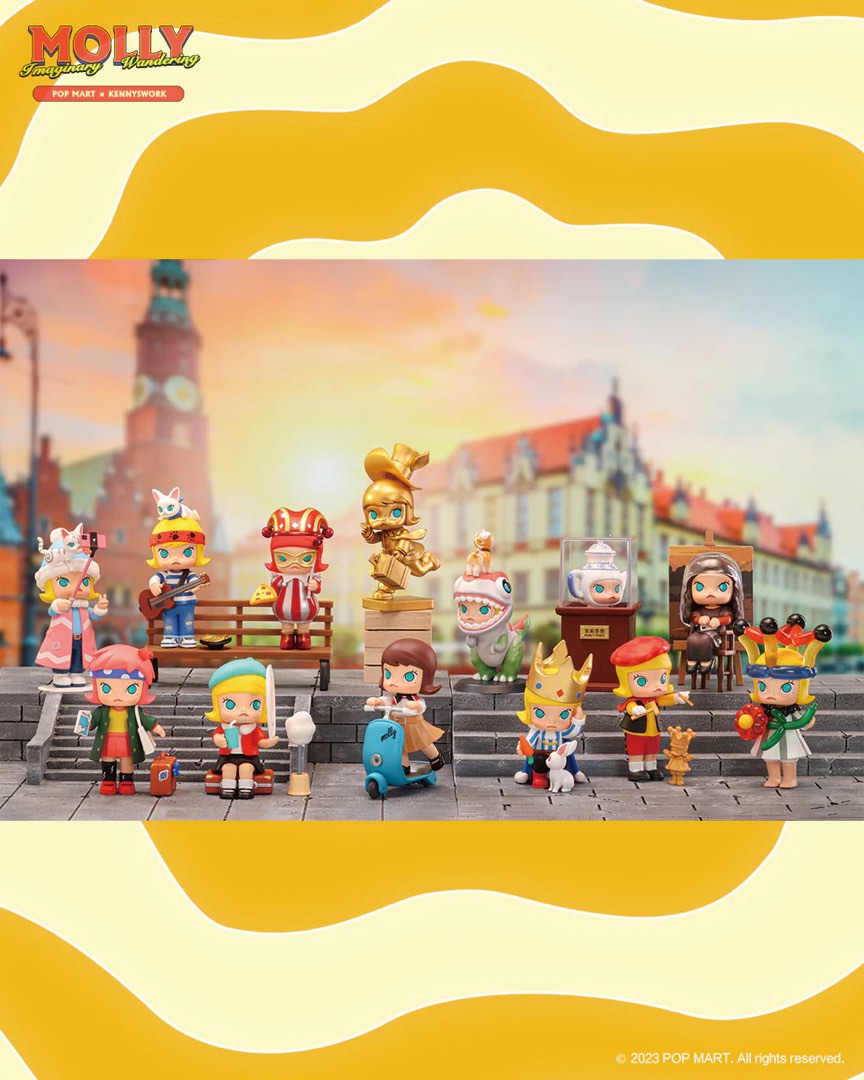 Molly Imaginary Wandering Series Street Puppet Show , Hobbies & Toys ...