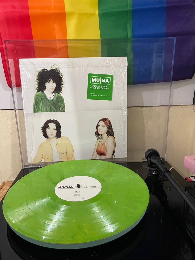 Muna - Muna Limited Edition Olive Green vinyl, Hobbies & Toys, Music ...