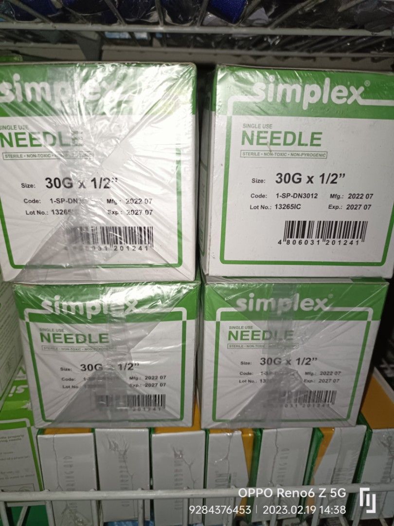 Needle G30, Health & Nutrition, Assistive & Rehabilatory Aids, Other ...