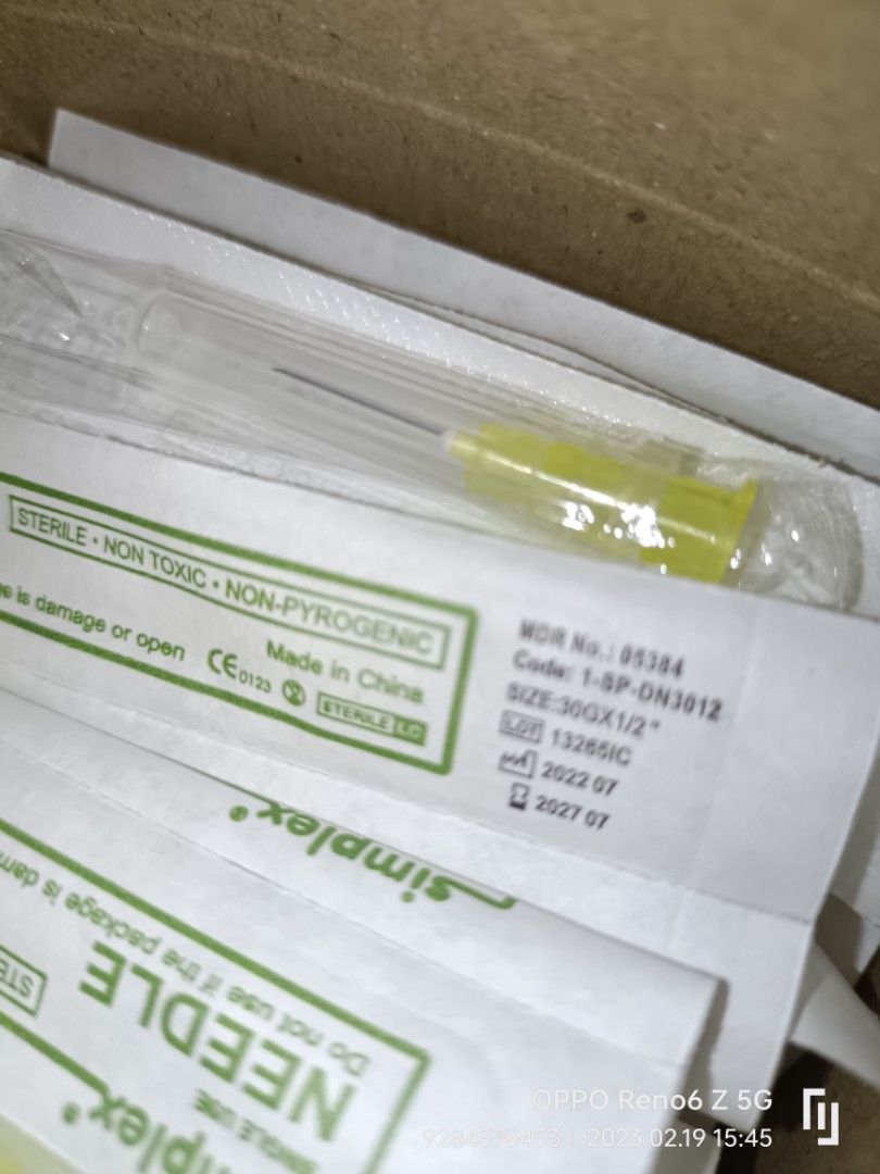 Needle G30, Health & Nutrition, Assistive & Rehabilatory Aids, Other ...