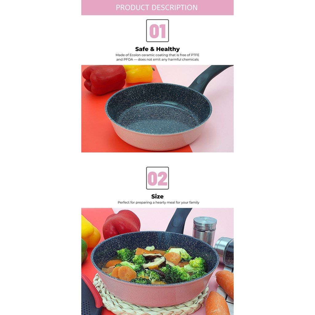 Neoflam Reverse Frypan 20cm, Furniture & Home Living, Kitchenware ...