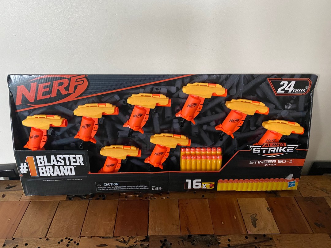 Nerf Alpha Strike Stinger, Hobbies & Toys, Toys & Games on Carousell