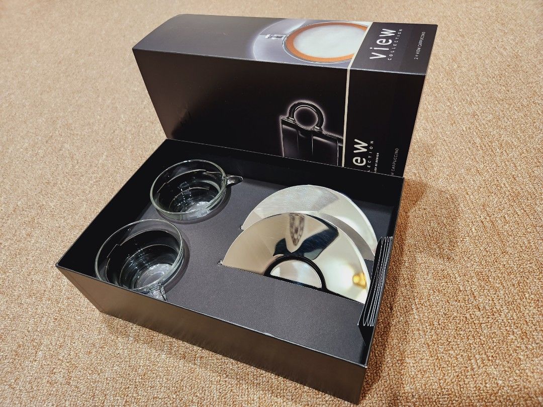 Nespresso View Collection 2x Cappuccino Gift Set, TV & Home Appliances ...