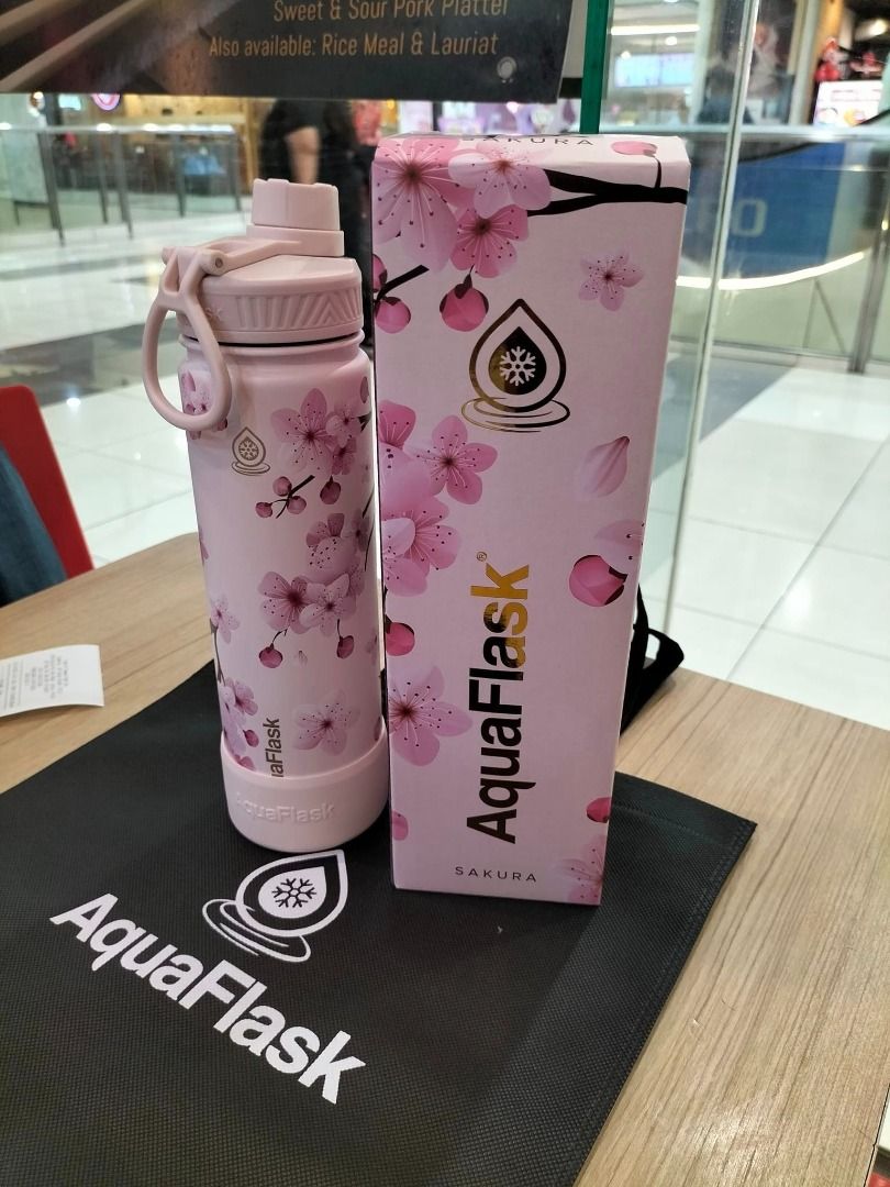 NEW SAKURA INSPIRED AQUAFLASK LIMITED EDITION (14oz-40oz), Furniture ...