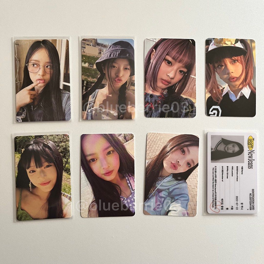 NewJeans Hanni OMG Bluebook Weverse Photocards, Hobbies & Toys, Memorabilia & Collectibles, K ...