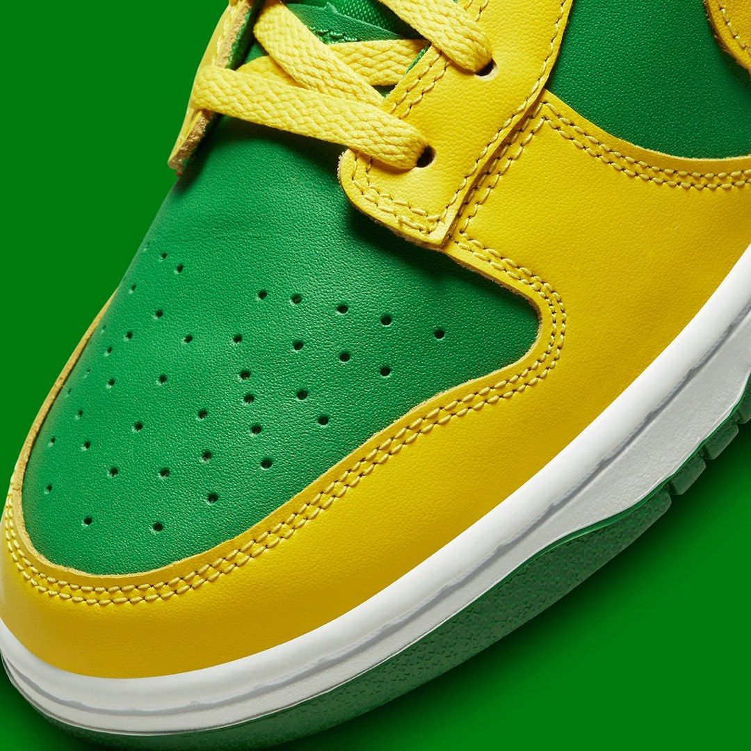 Nike Dunk Low Reverse Brazil, Men's Fashion, Footwear, Sneakers on ...