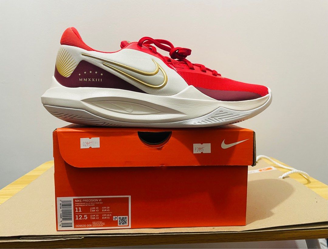 Nike Precision 6 "team red" on Carousell