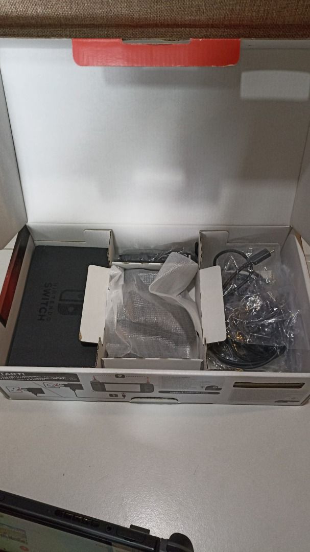 Nintendo Switch Full set with box, Video Gaming, Video Game Consoles ...