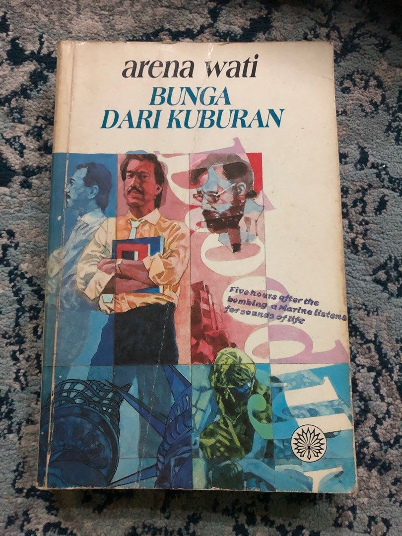 Novel Trilogi. Jilid 1. Bunga Dari Kuburan 1987. Sasterawan Negara ...