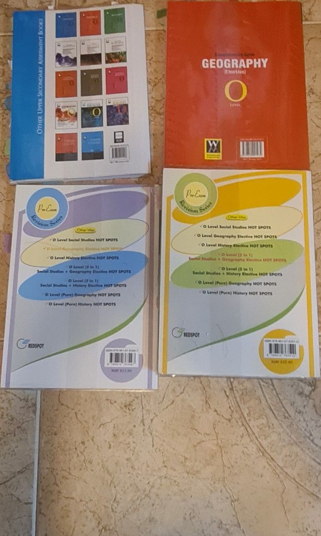 O Level Geography Elective assessment books, Hobbies & Toys, Books ...