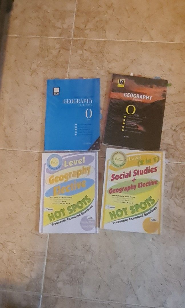 O Level Geography Elective assessment books, Hobbies & Toys, Books ...