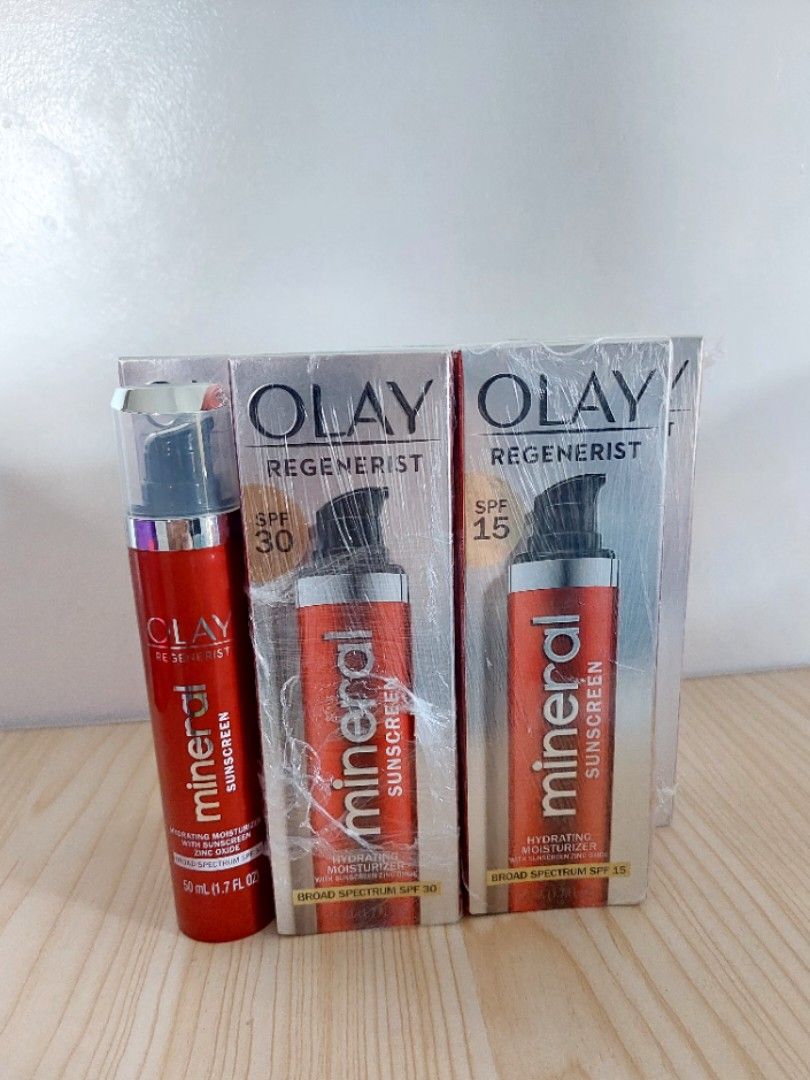 Olay Mineral Sunscreen spf 30, Beauty & Personal Care, Face, Face Care ...