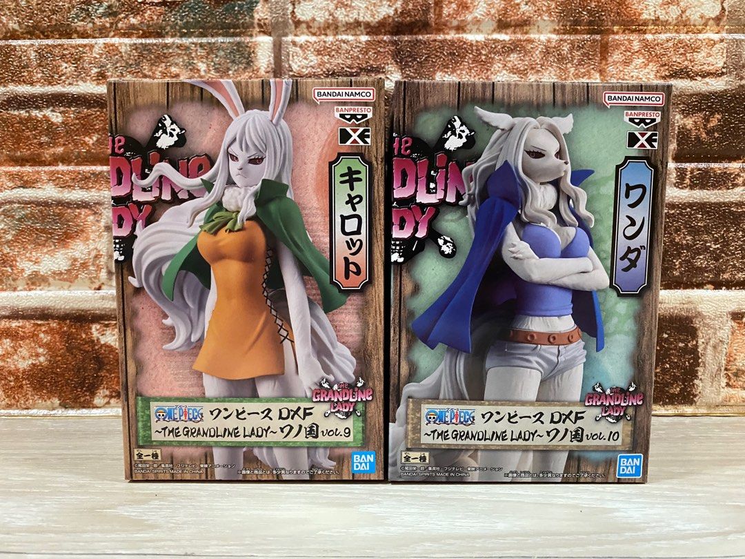 One Piece DXF The Grandline Lady Wano Country Vol.9 Carrot Vol.10 Wanda ...