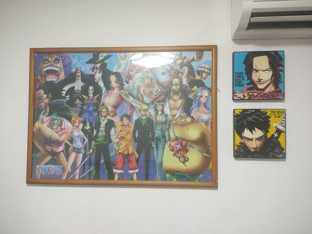 One piece Wall Display - 3D2Y Big Puzzel Frame and 2 Keebbatat Art ...