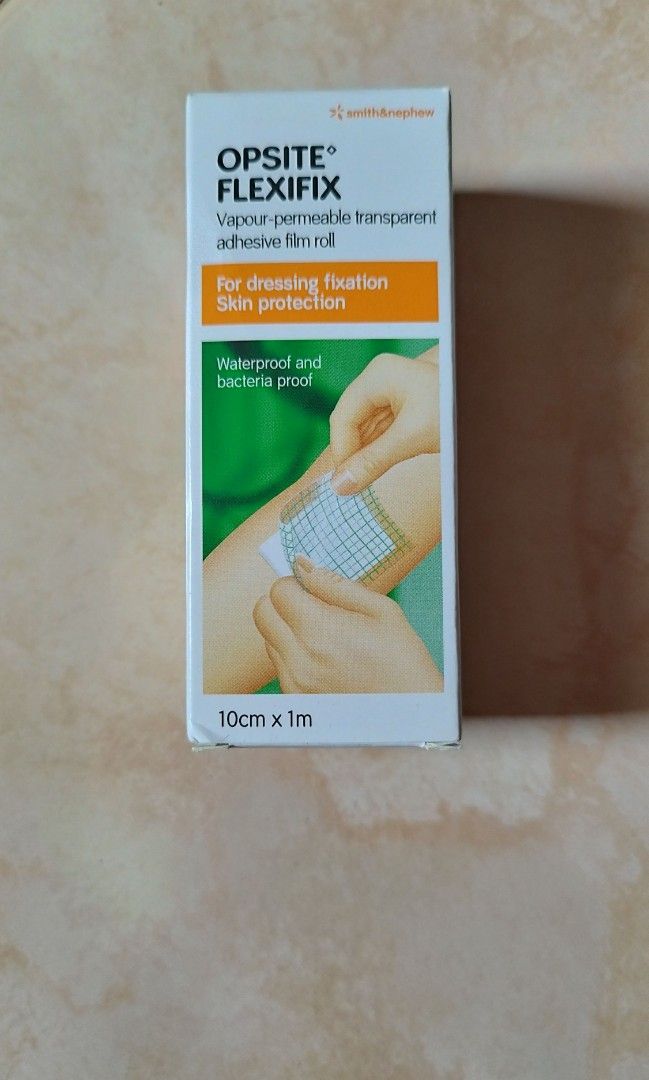 Opsite Flexifix Transparent Adhesive Film Roll, Health & Nutrition ...