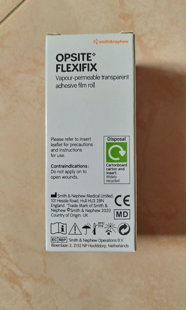 Opsite Flexifix Transparent Adhesive Film Roll, Health & Nutrition ...