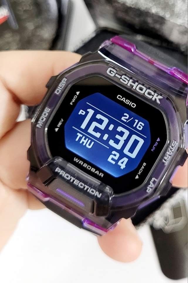 Original Gshock GBD-200 Series Violet, Men's Fashion, Watches ...