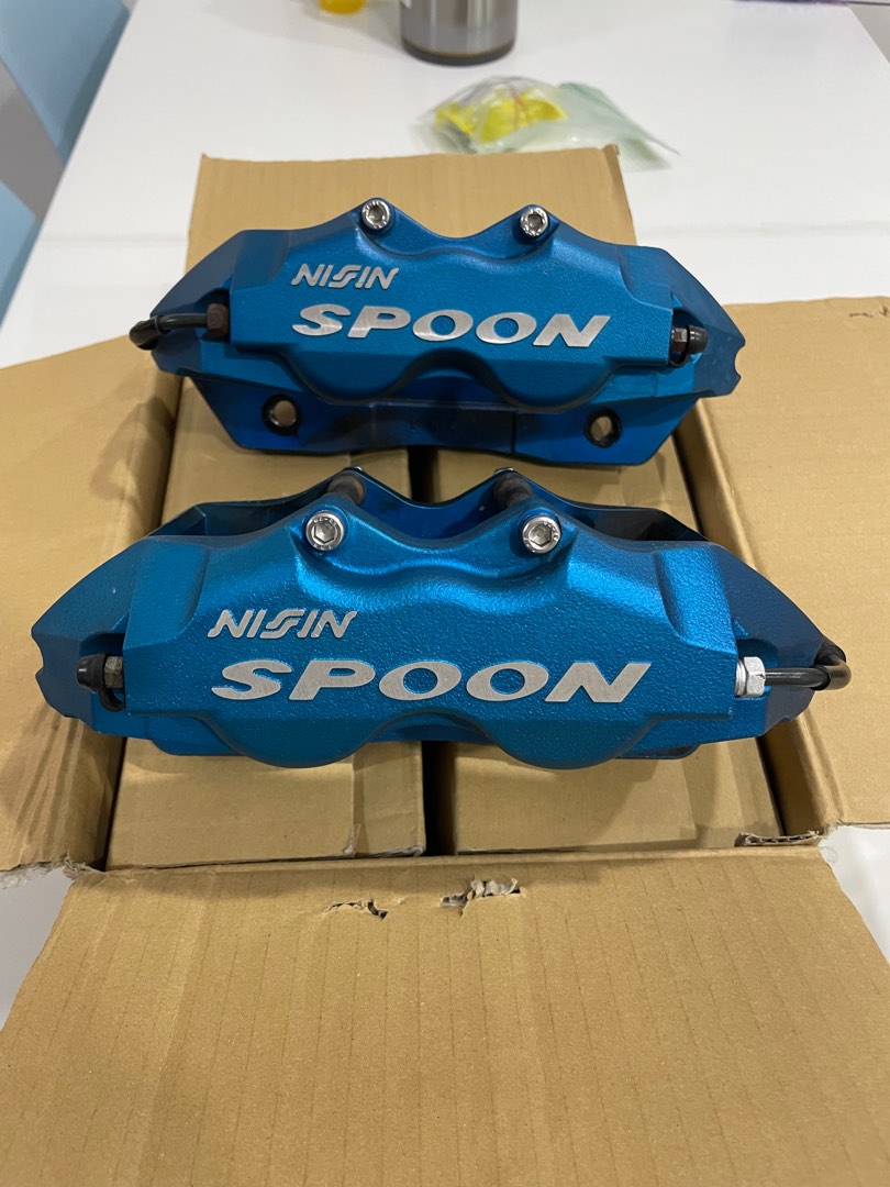 Original Spoon Sport Twin block Brake Set, Car Accessories, Accessories ...