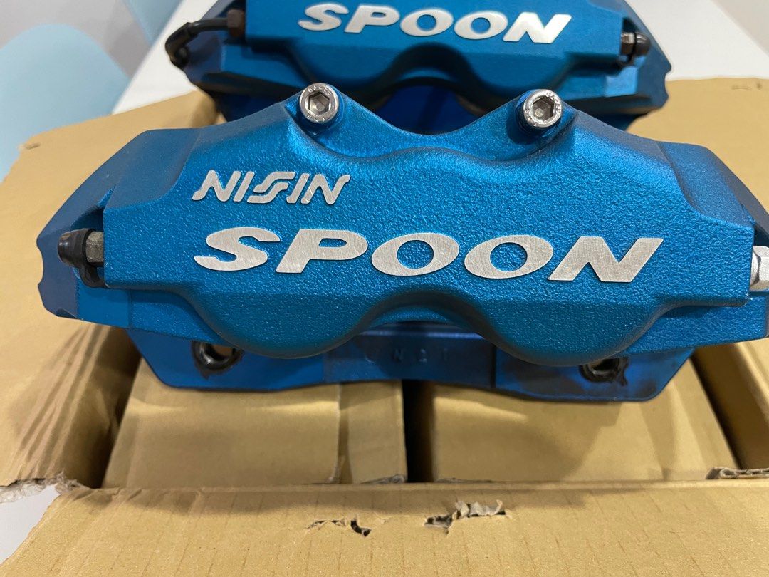 Original Spoon Sport Twin block Brake Set, Car Accessories, Accessories ...