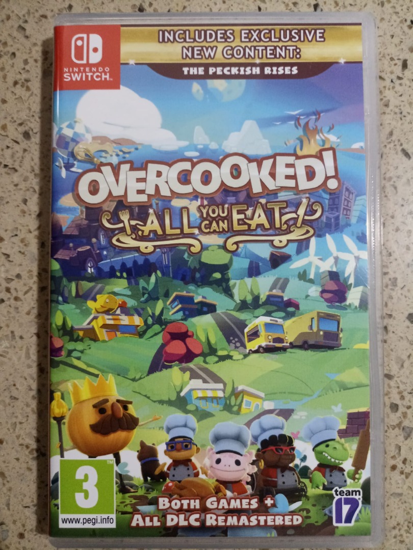 Overcooked-All You Can Eat for Nintendo Switch, Video Gaming, Video ...
