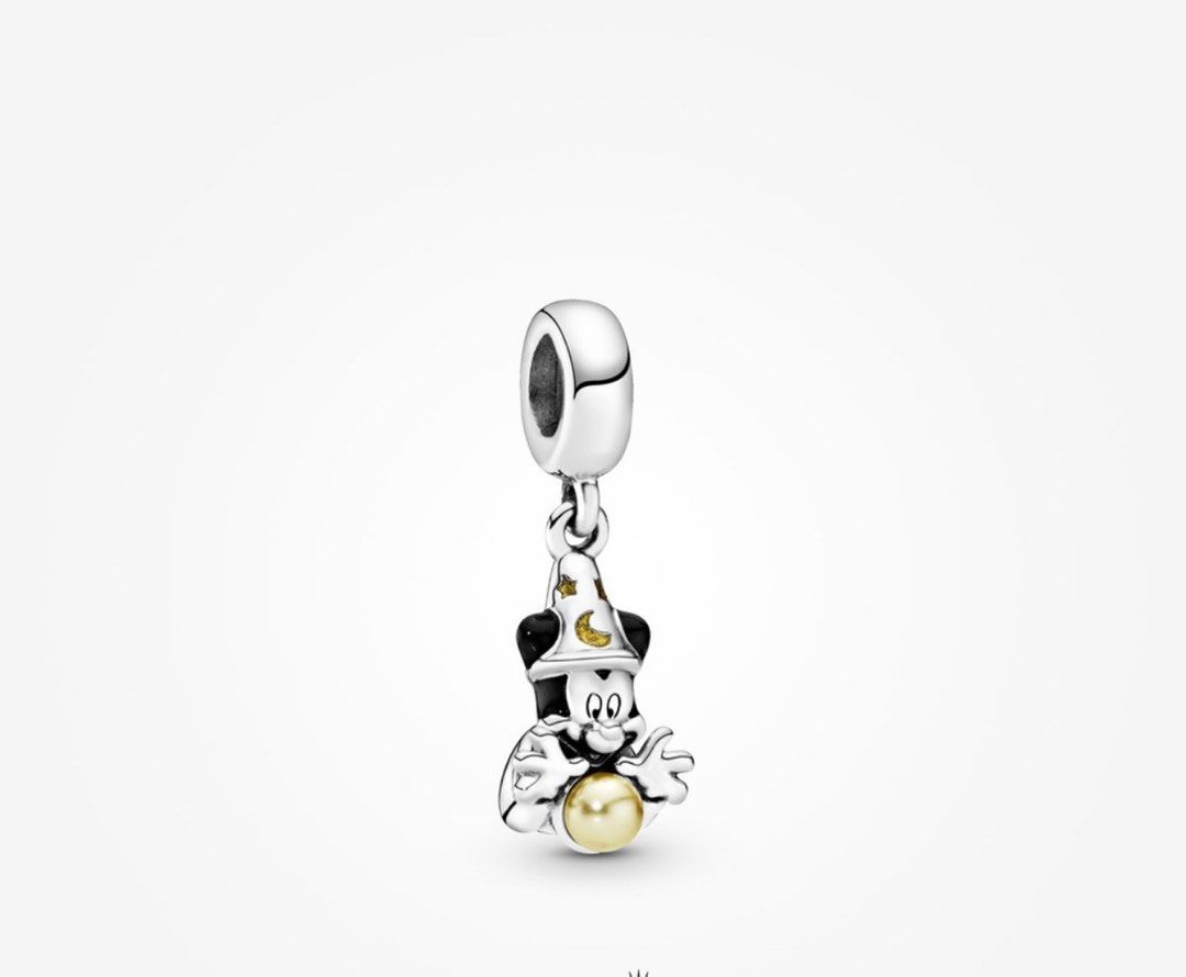 Pandora Disney Fantasia Sorcerer Mickey Mouse Dangle Charm, Women's ...