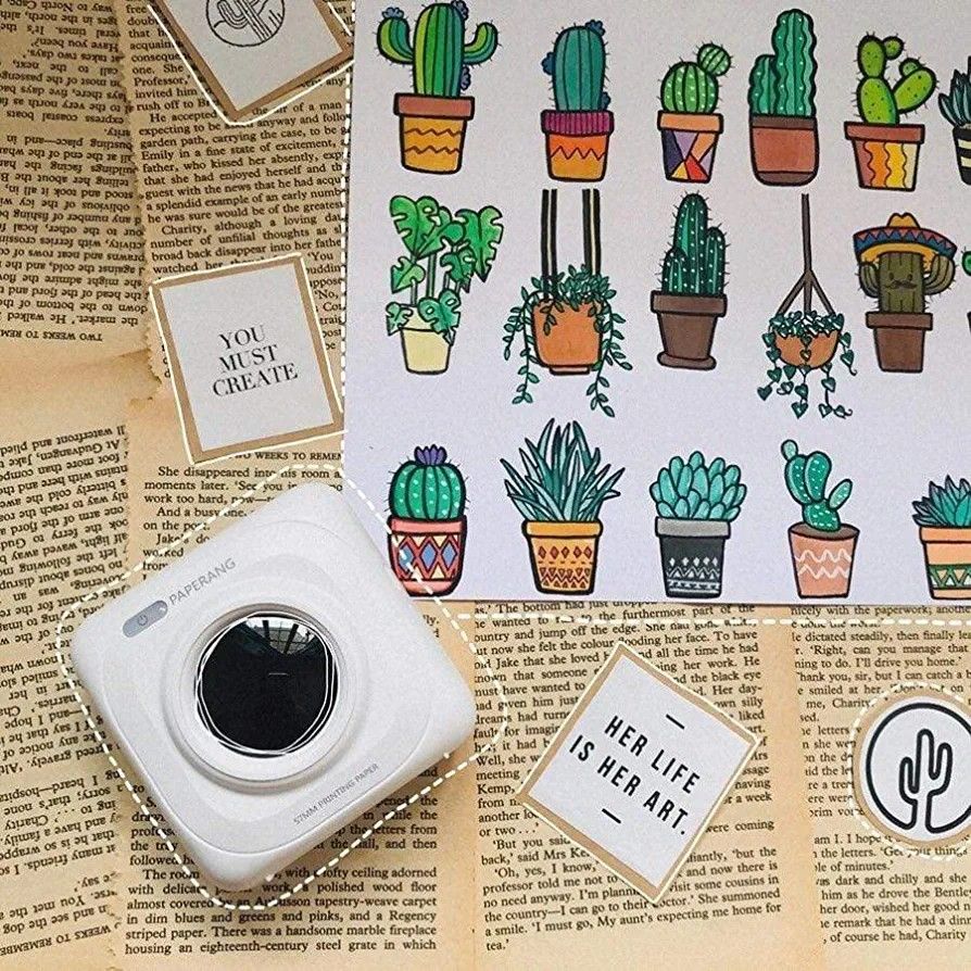 Paperang P1 Mini Sticker Printer-Wireless Portable Mobile Thermal Photo ...