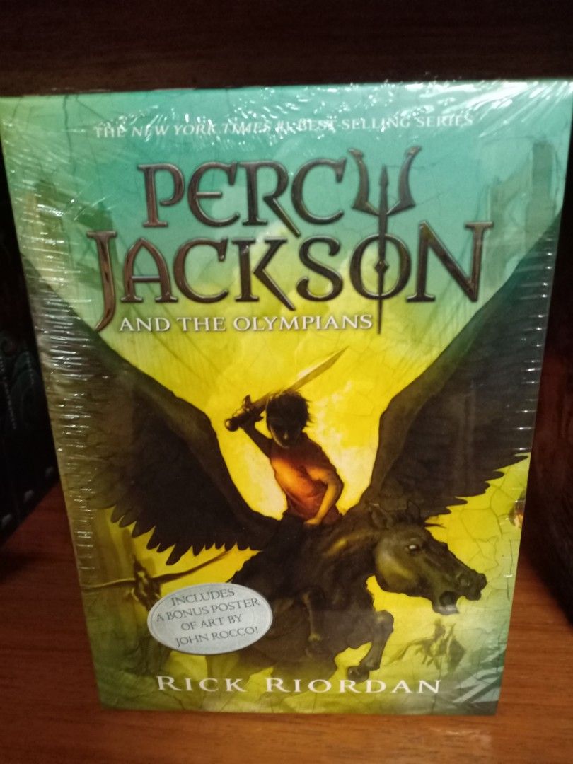 Percy Jackson Boxed Set, Hobbies & Toys, Books & Magazines, Fiction ...