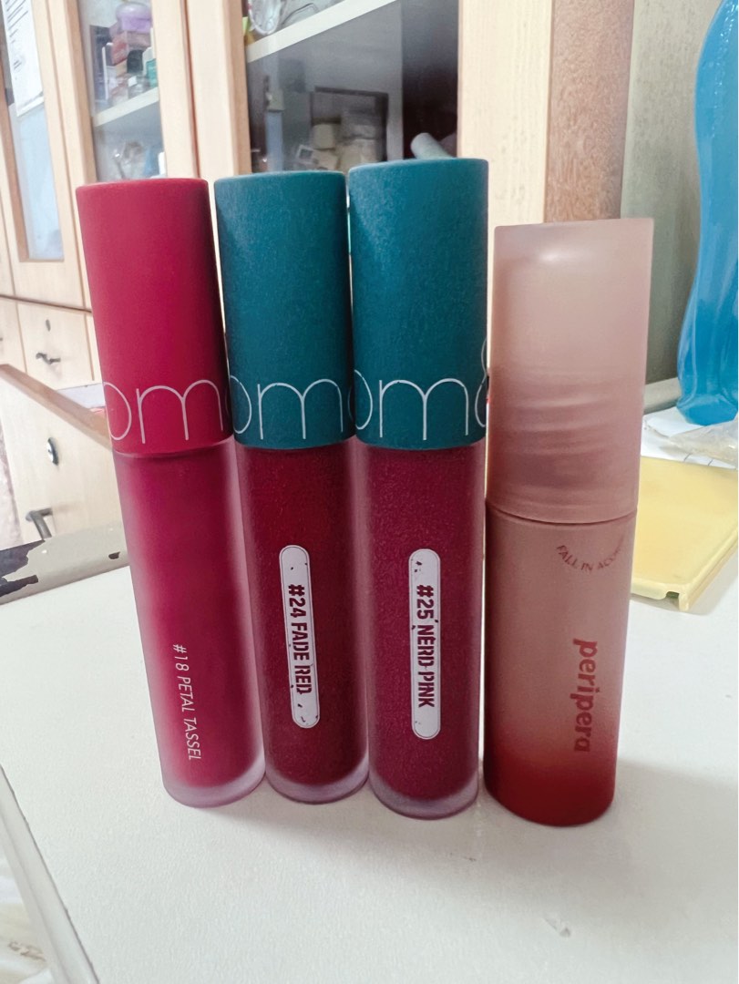 Peripera & romand liptints, Beauty & Personal Care, Face, Makeup on ...