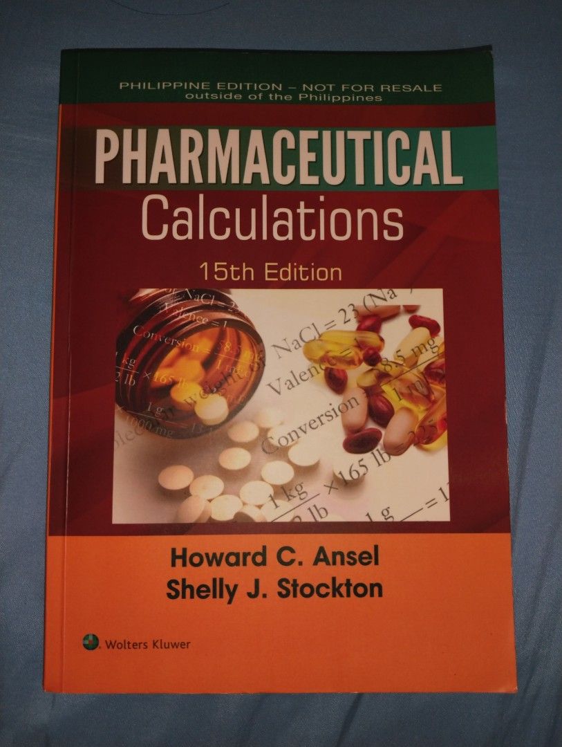 PHARMACEUTICAL CALCULATIONS 15TH EDITION, Hobbies & Toys, Books ...