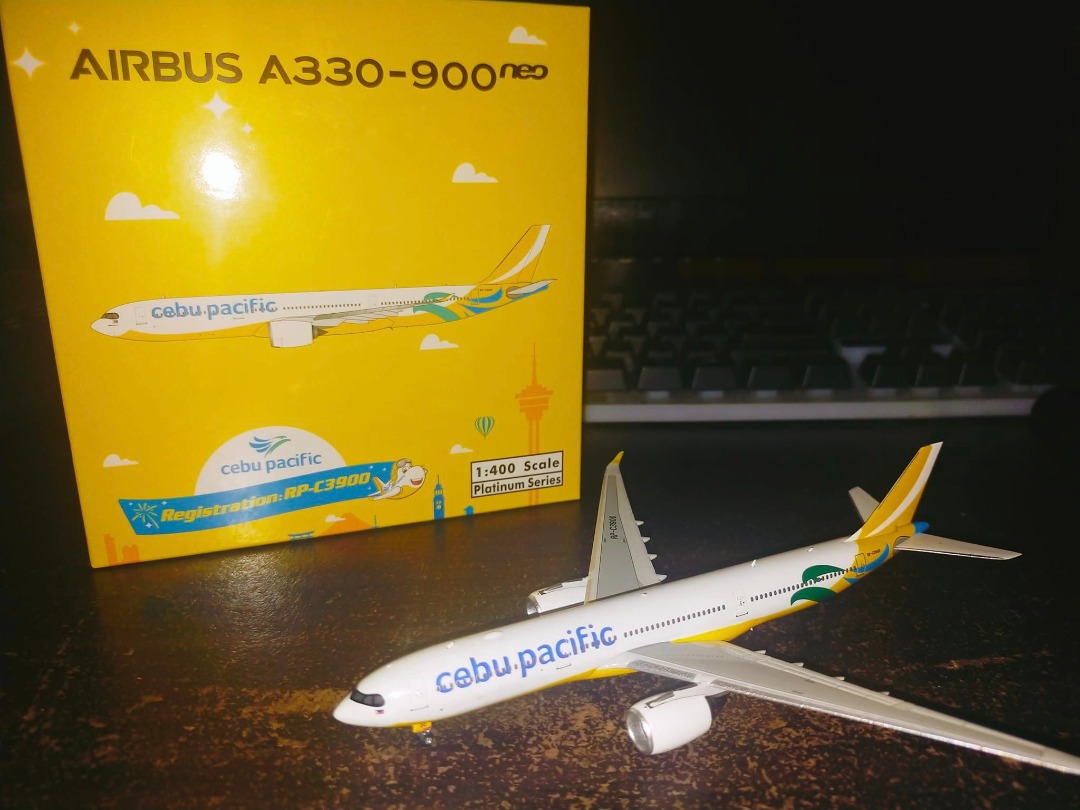 Phoenix Models Cebu Pacific Airbus A330-900neo 1:400, Hobbies & Toys ...