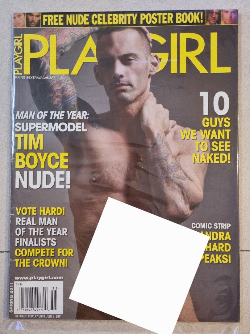 Playgirl Magazine Spring 2011, Hobbies & Toys, Books & Magazines, Magazines on Carousell