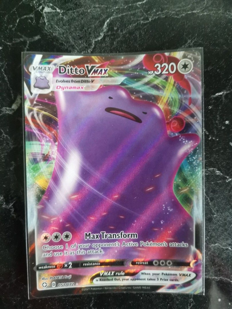 Pokemon card Ditto set, Hobbies & Toys, Toys & Games on Carousell