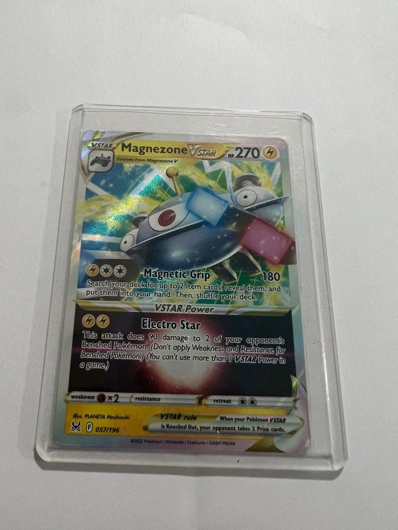 Pokemon card tcg, Magnezone vstar 057/196, Hobbies & Toys, Collectibles ...