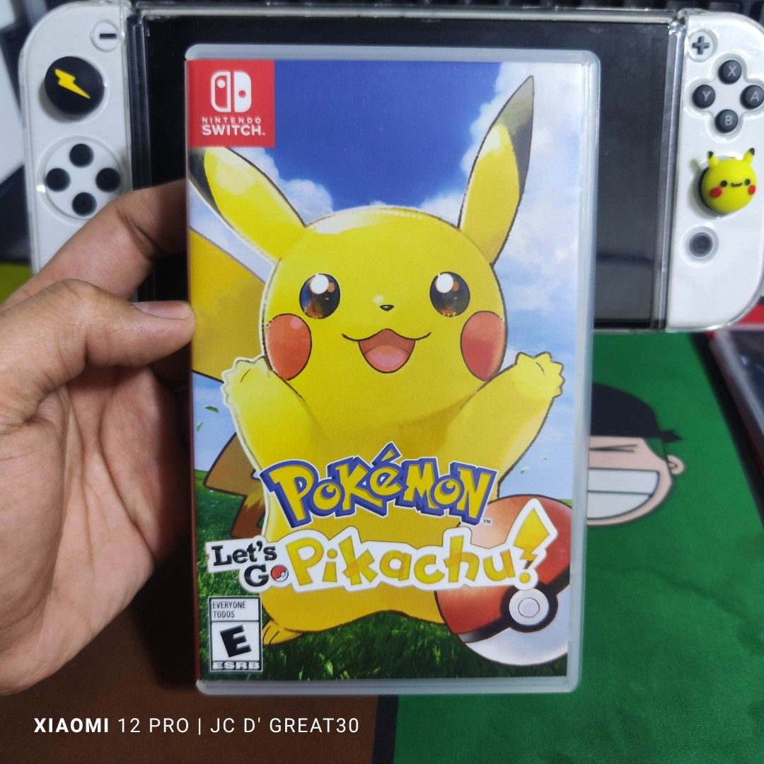 Pokemon lets go pikachu switch game, Video Gaming, Video Games ...