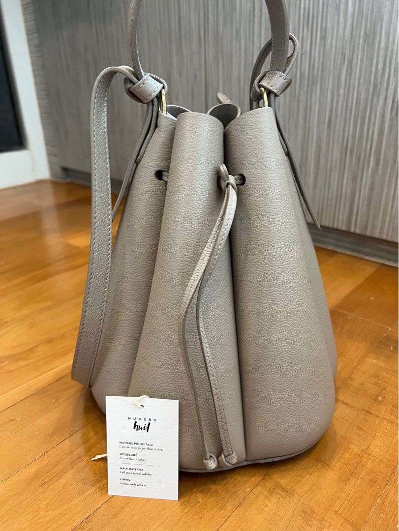 Polene Numero Huit in Taupe, Women's Fashion, Bags & Wallets, Shoulder ...