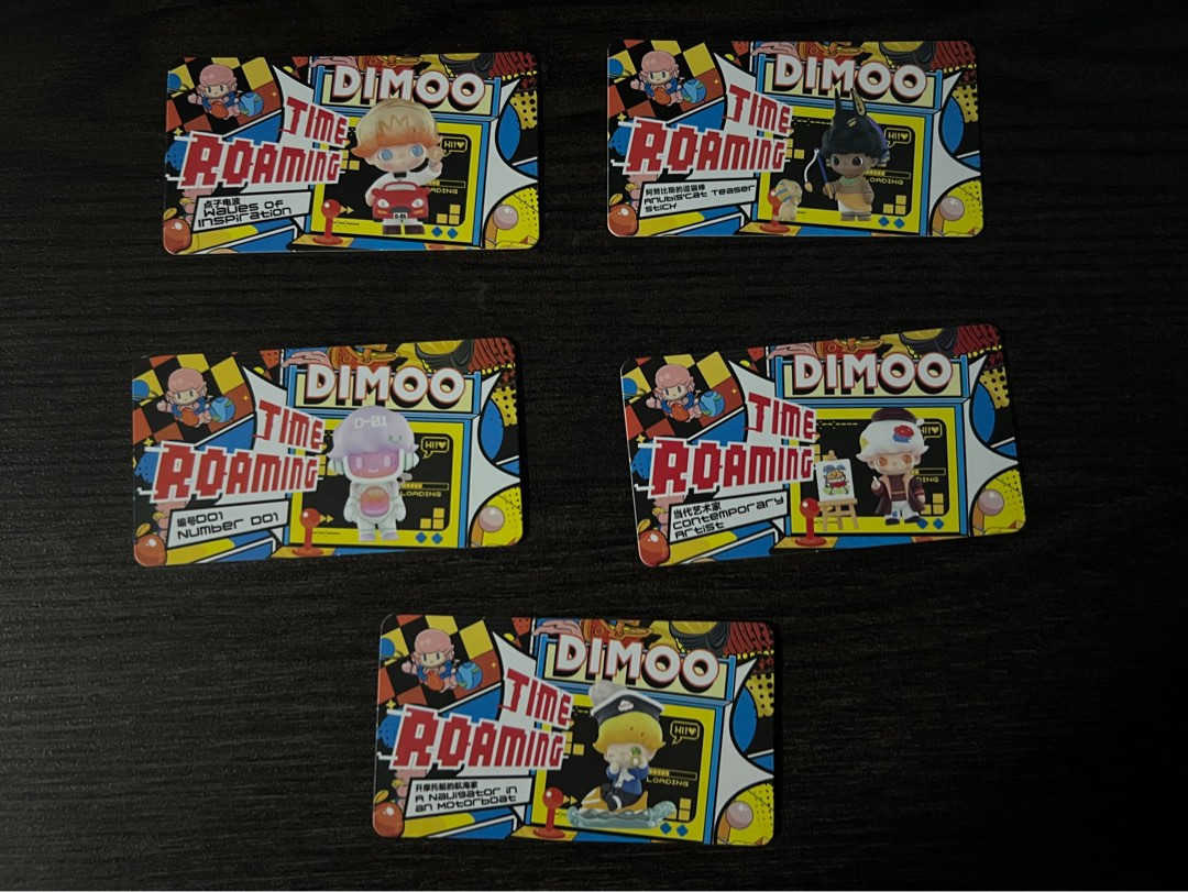 Popmart Dimoo Time Roaming Series, Hobbies & Toys, Toys & Games on ...