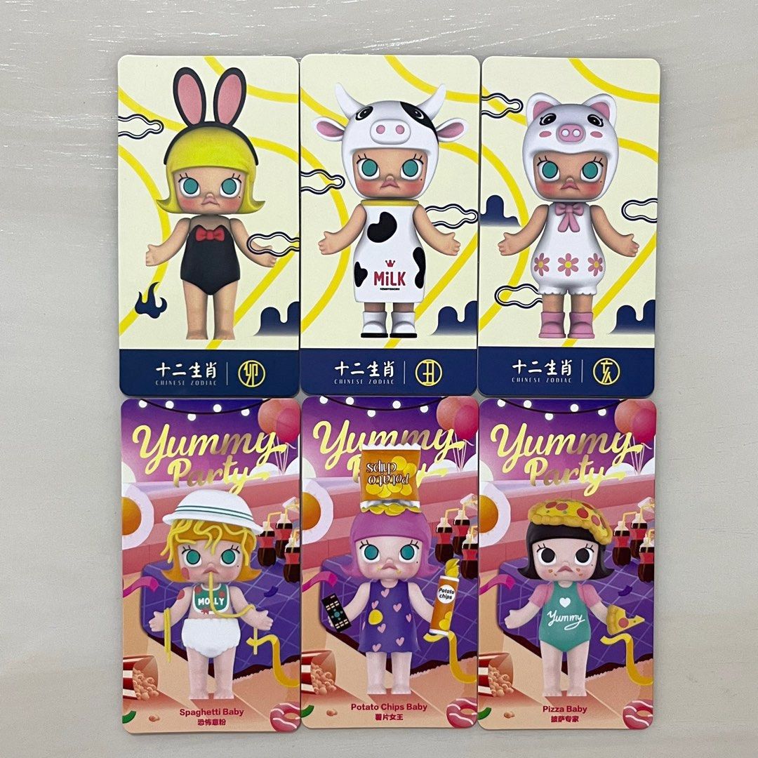 Popmart Molly Chinese Zodiac, Yummy Party, Hobbies & Toys, Toys & Games ...